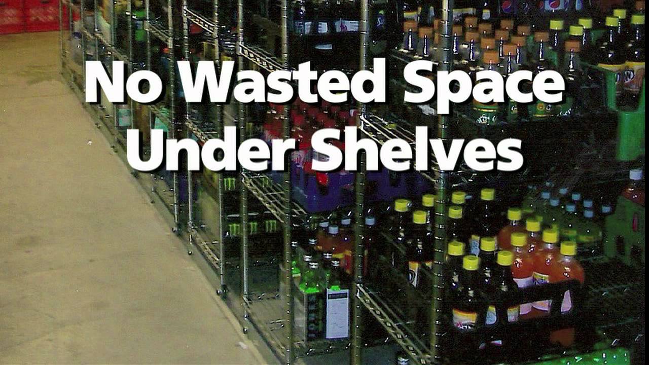 Add More SKUs, Optimize Storage Area Profit with Mobile Shelves/Pallet Racks