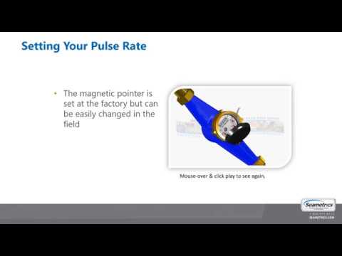 Changing the Pulse Rate of your MJ Series Seametrics Meter