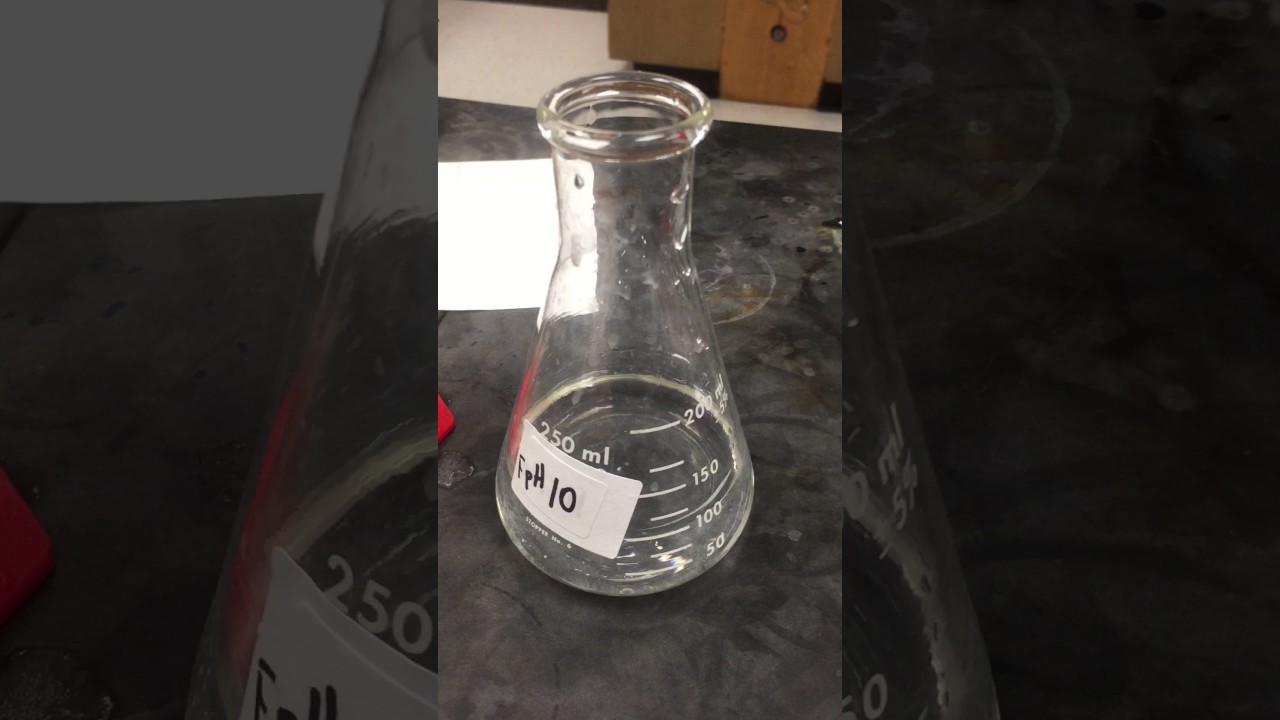 making pH 10 buffer solution 1 of 2