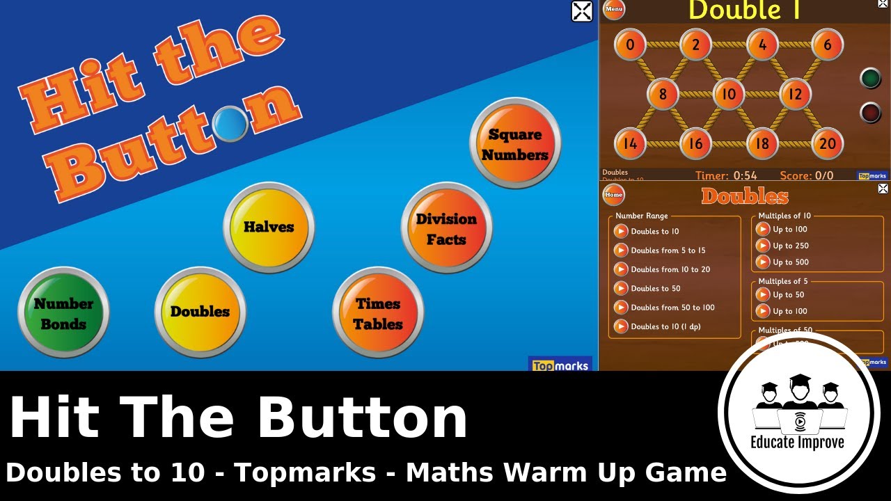 Hit the Button | Doubles to 10 | Beat our score!