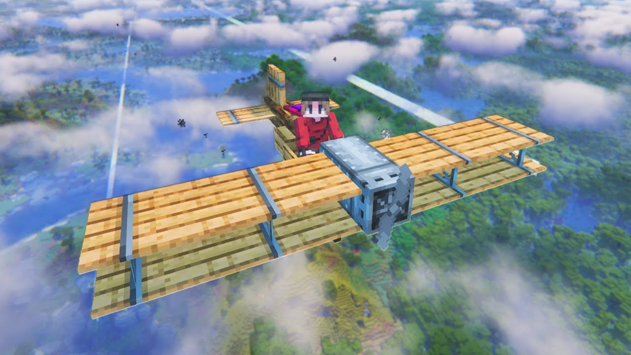 Minecraft's Coolest Vehicle Mod? (Immersive Aircraft 1.21)