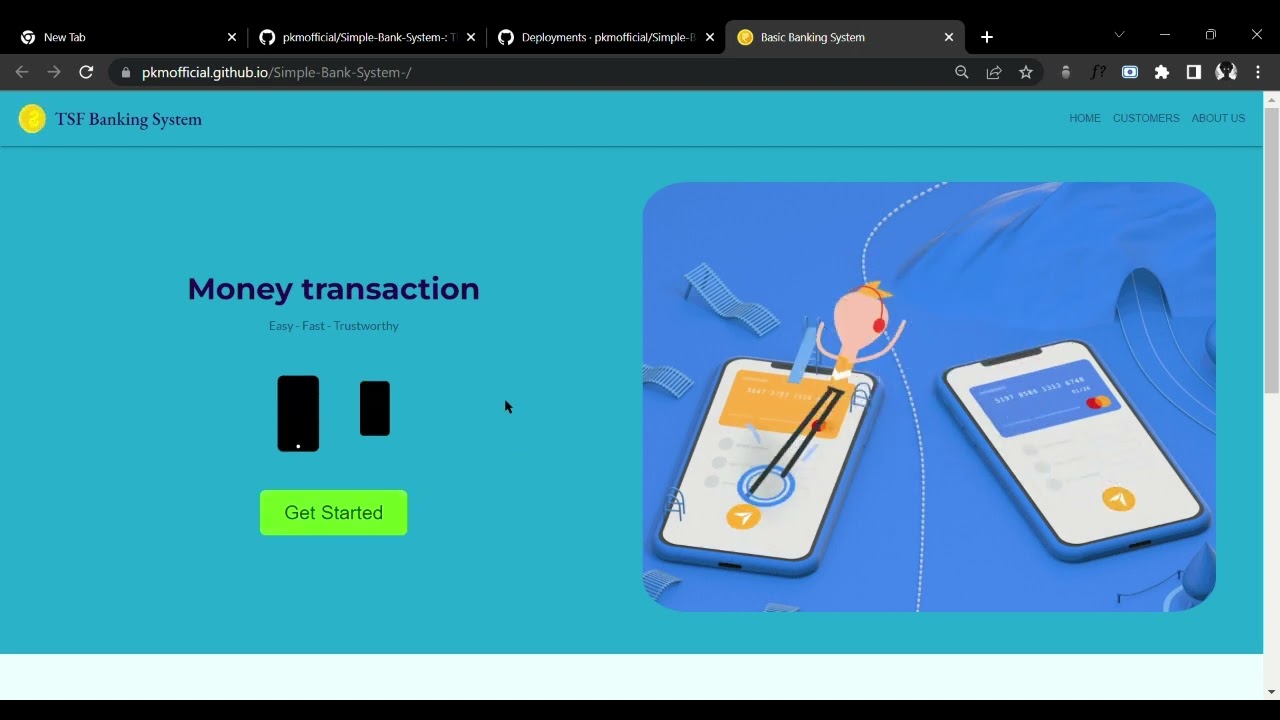 Task 1 : Basic Banking System | TSF | GRIP APRIL 2023