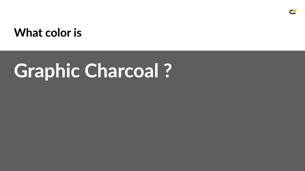 Graphic Charcoal color #5c5e5f hex color - Grey color - Warm color 5c5e5f