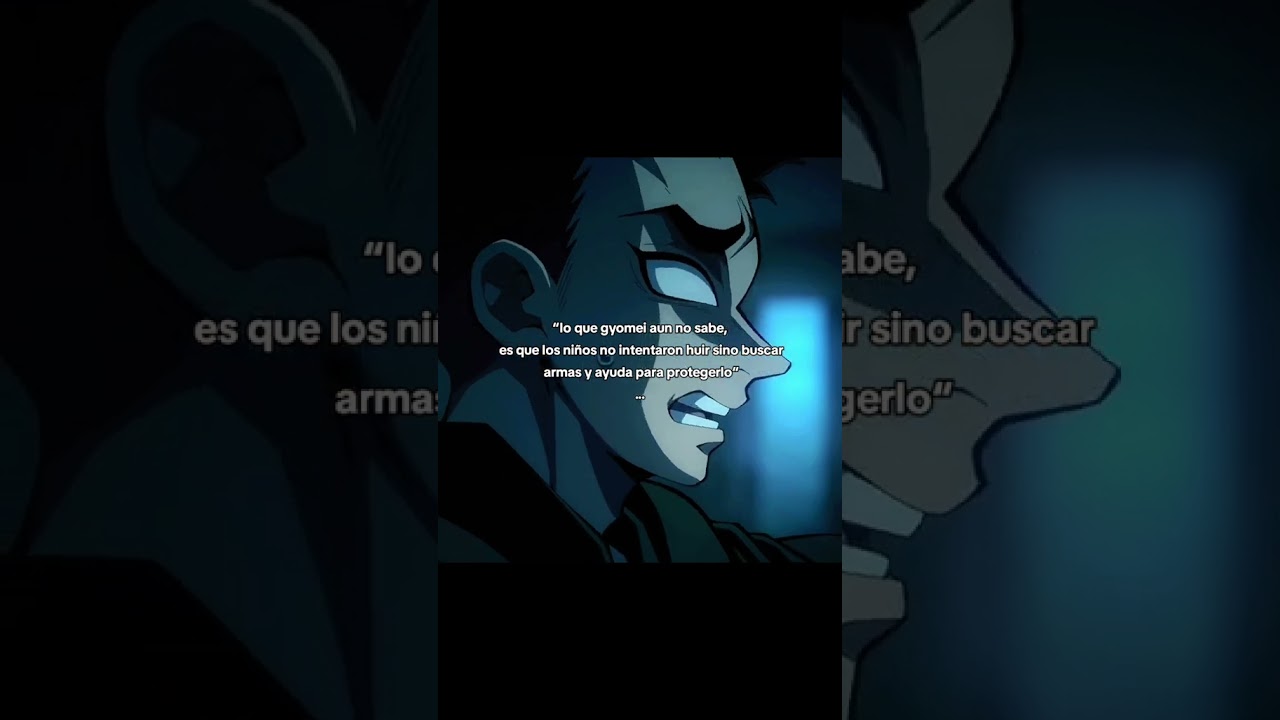 y la niña chiquita culpaba al demonio y no a Gyomei 😭 #demonslayer #animeedit #gyomeihimejima