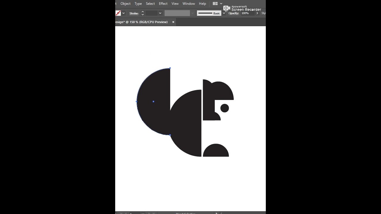 Squirrel Logo Adobe Illustrator /Graphics Techs