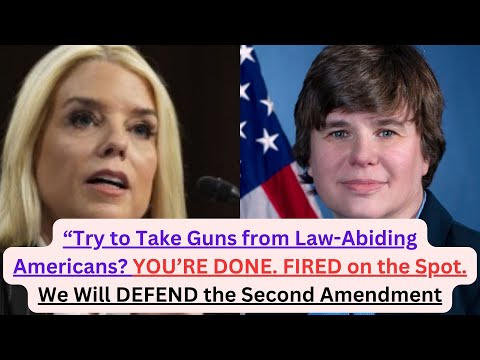BREAKING Trump AG Pam Bondi TOTALLY DESTROYS ATF Chief Over Second Amendment Violations! Of American