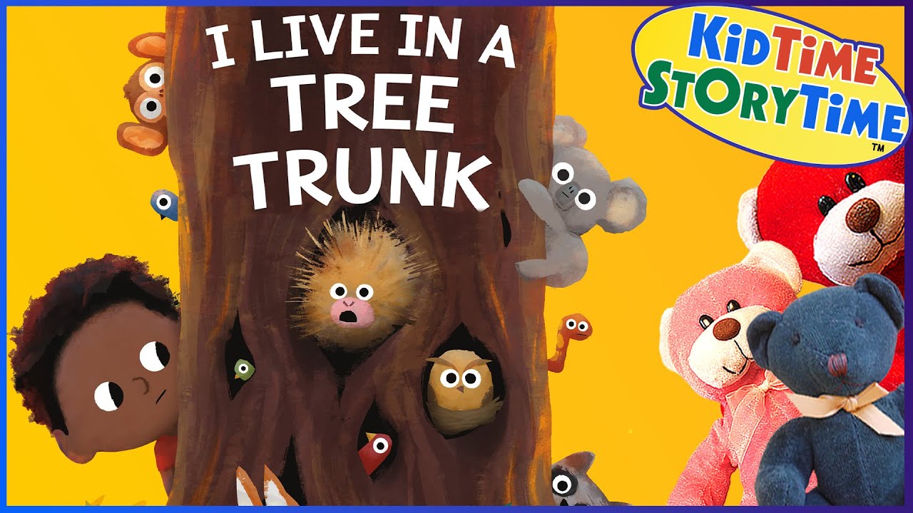 I LIVE in a TREE Trunk 🌳 Animal Habitats read aloud for KIDS