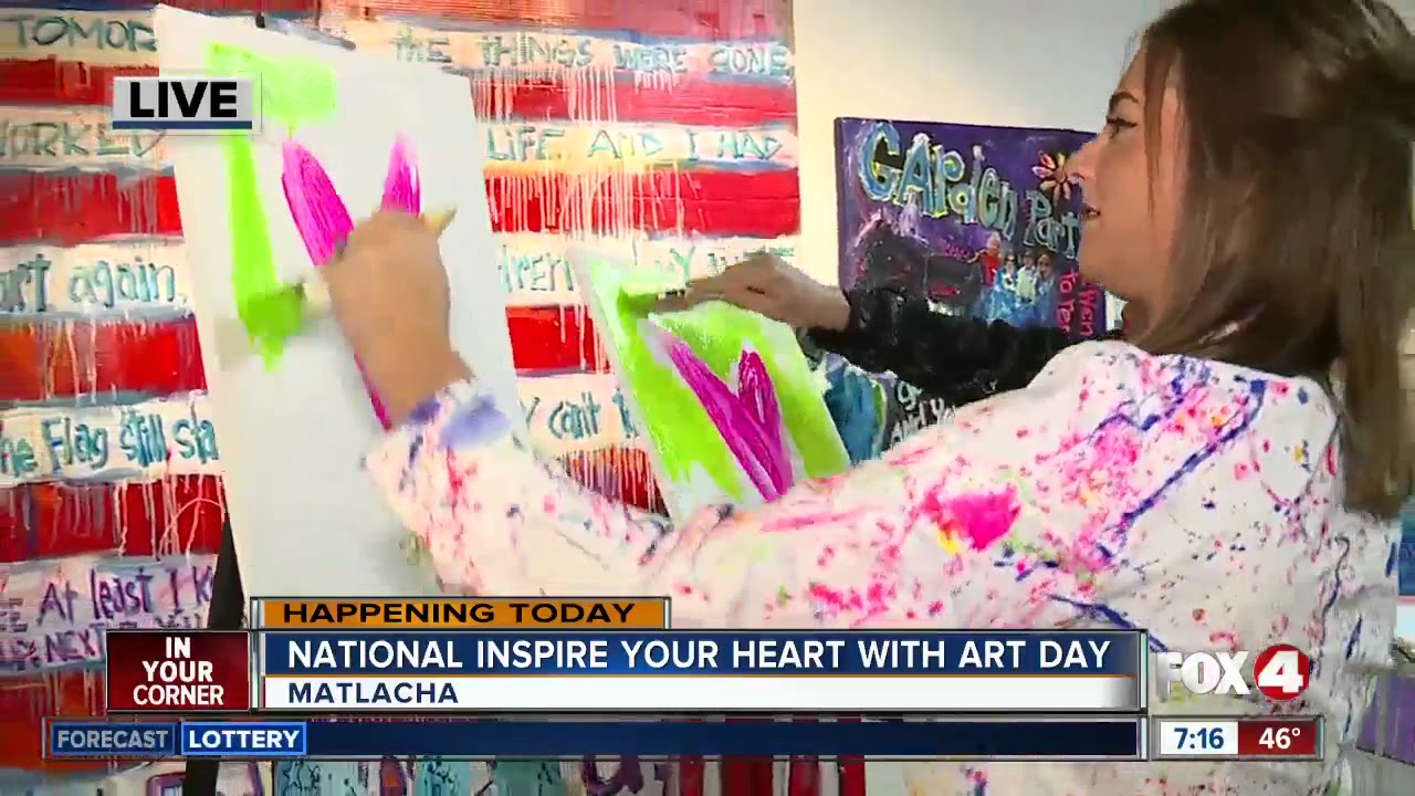 Celebrate National Inspire your Heart with Art Day