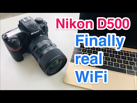 Nikon D500: WiFi config (1559)