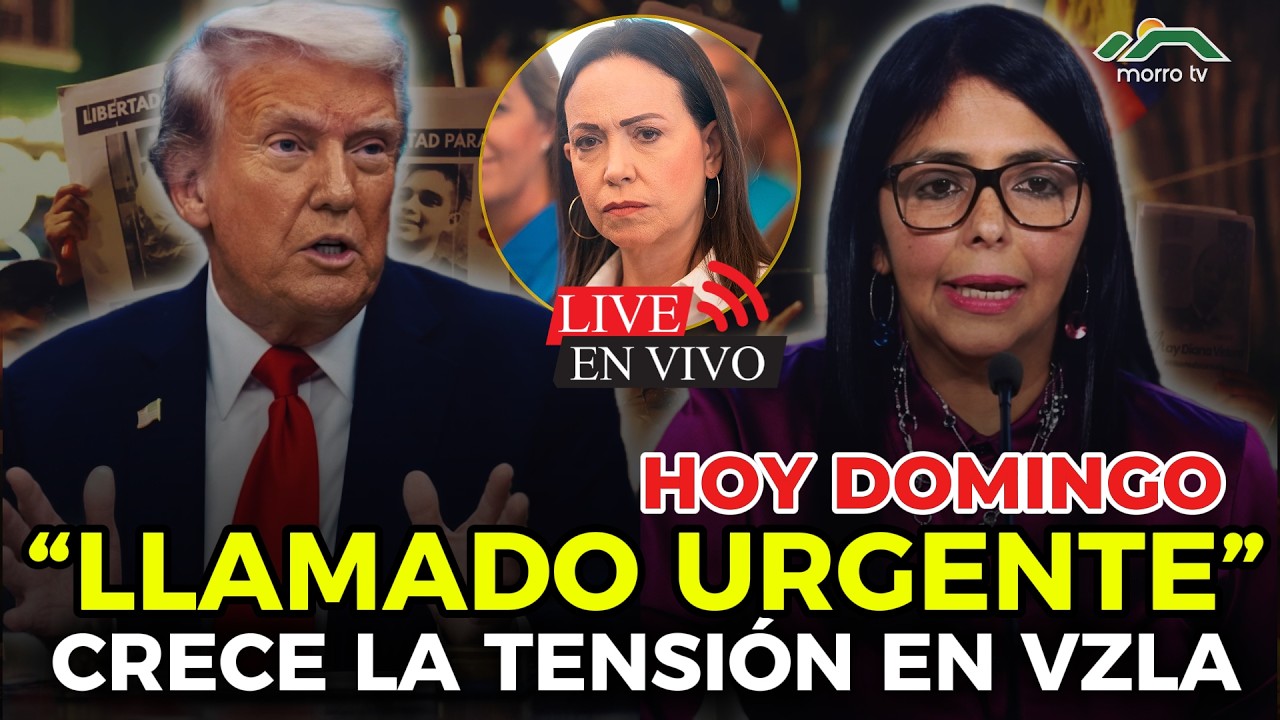 🔴 ÚLTIMA HORA:  MARÍA CORINA HABLA DE TRANSICIÓN Y EL ESCENARIO SE CALIENTA