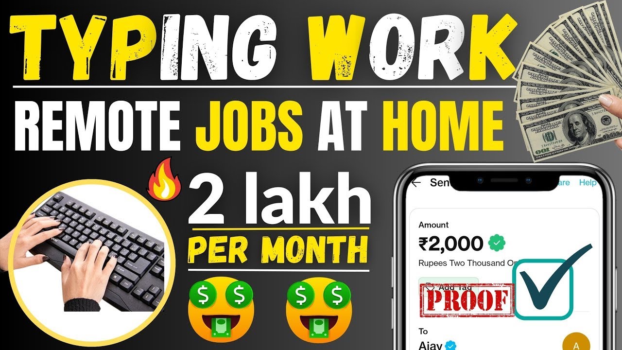 🔴Typing Remote Jobs Work from home with Working Nomads Make Money in India . #typingjobwork