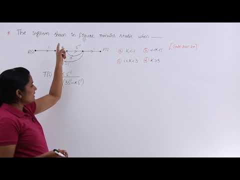 GATE Problem on Stability When Signal Flow Graph is Given Video Lecture - Electronics and ...