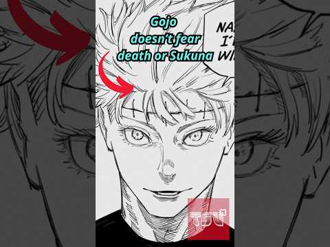 Why Gojo Was Never Afraid of Sukuna in Jujutsu Kaisen! #jujutsukaisen #jjk #gojosatoru