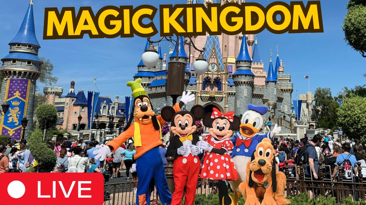 🔴 Live: Disney Character Day -  Walt Disney World 04.14.2026