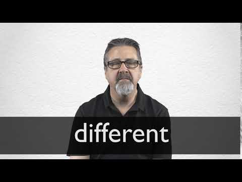 How to pronounce DIFFERENT in British English