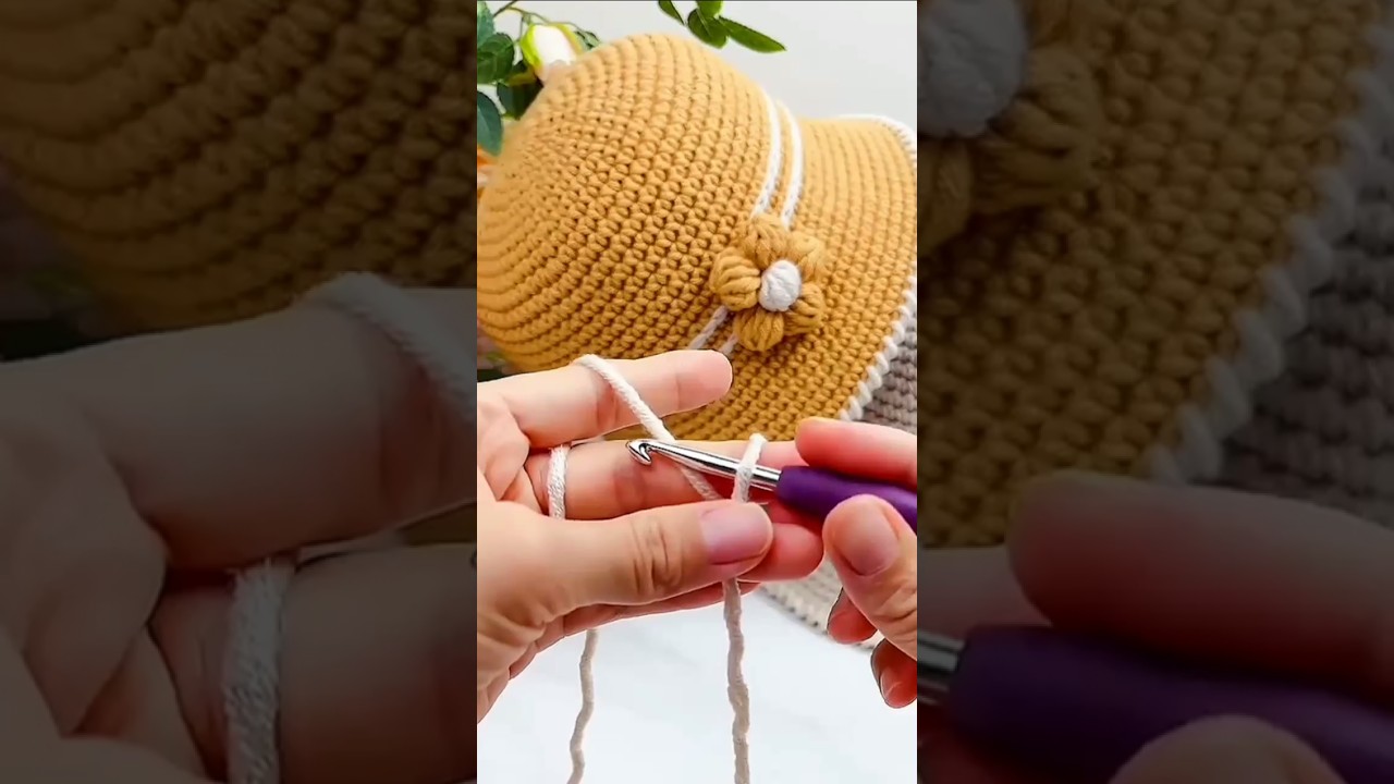 Cozy Crochet Caps || Crochet Hat  Stitch #Crochets #crochethats #cochetcap #tutorial