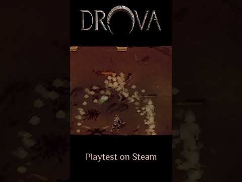 Join our free playtest on steam and see if you can keep up in the arena #indiegames #drova #playtest