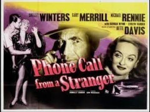 Shelley Winters, Gary Merrill, Keenan Wynn in "Phone Call from a Stranger" (1952) -feat. Bette Davis