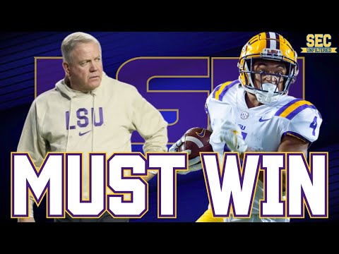 MOST IMPORTANT GAME Of The 2024 Season For LSU Football