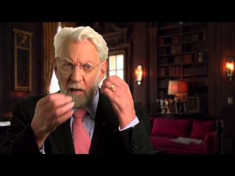 Donald Sutherland - Mockingjay Part 1 Cast Interview [HD]