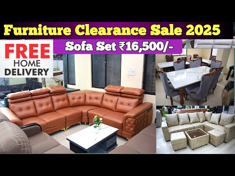 Free Home Delivery | Sofa Set ₹16,500/- Only | Furniture Clearance Sale in Hyderabad | Dining Table