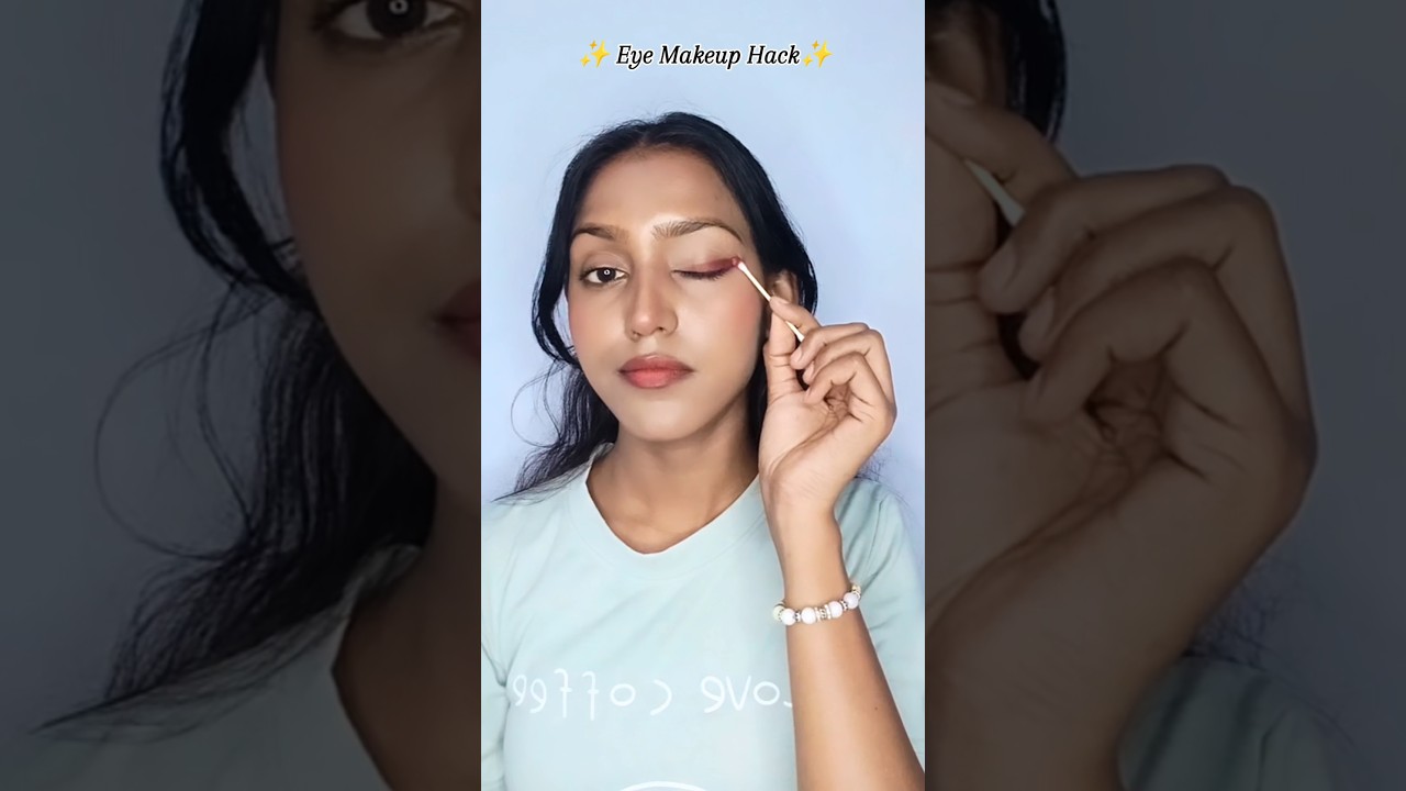 This Eye Makeup Hack is Breaking the Internet! 😱🔥 #youtubeshorts #viralvideo #shorts #shortvideo
