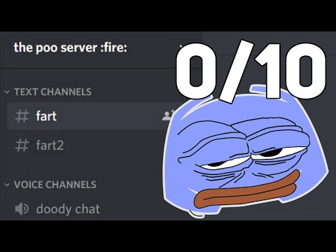 Rating your awful discord servers