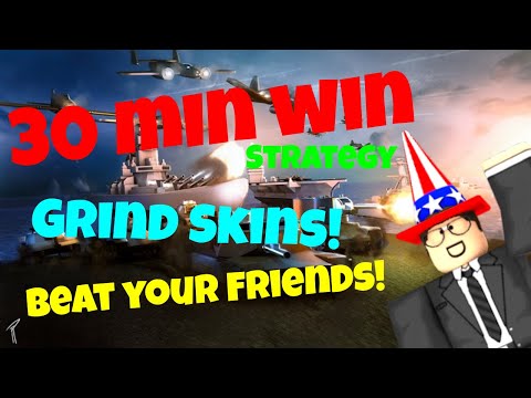 The Conquerors 3 - WIN IN 30 MINUTES! - Rush Strategy for New Players/Grinding Skins - ROBLOX - TC3