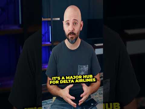 The Atlanta airport is the busiest airport in the world
