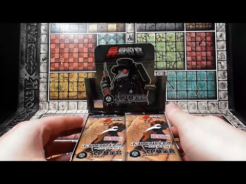 SCP Foundation trading cards | Full box opening