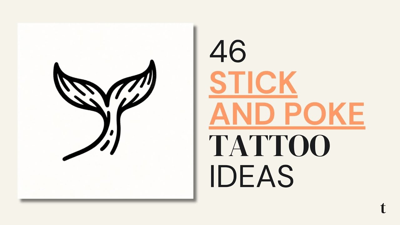 46 Stick And Poke Tattoo Design Ideas