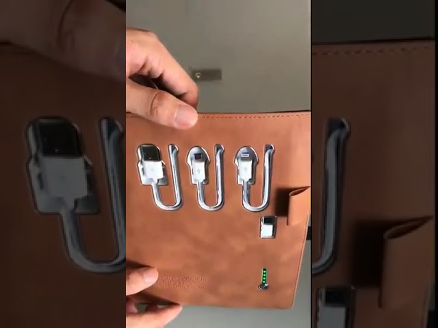 POWERBANK ORGANIZERS - Leather Organizer Diary With Power Bank ...