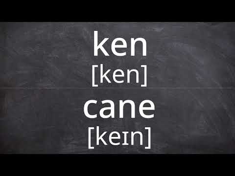 KEN vs CANE Pronunciation in American English