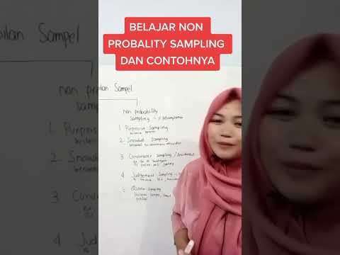 non pribability sampling #skripsi #kuliah #seminarproposal #kuantitatif