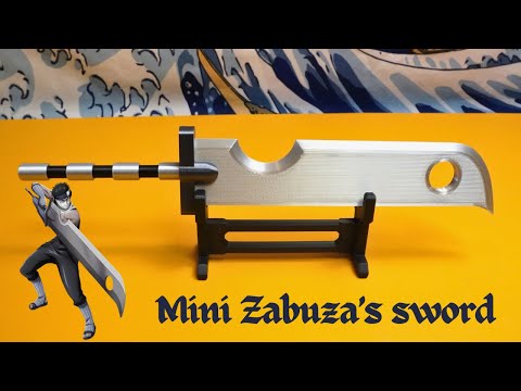 3D Printed Mini Zabuza's Sword From Naruto | Kubikiribōchō | Thủ Cấp Đoạt Đao