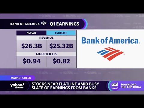 Bank of America tops Q1 earnings estimates, Goldman Sachs posts mixed earnings report