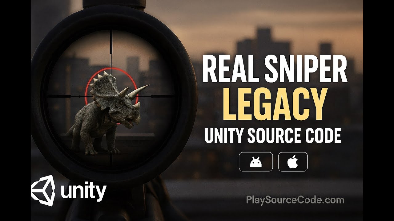 Real Sniper Legacy: Shooter 3D – Unity Source Code  at Playsourcecode.com