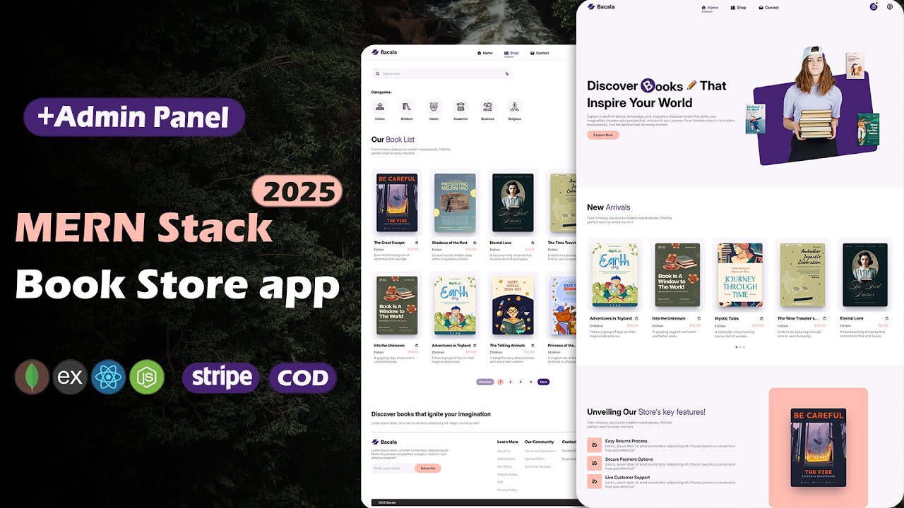 MERN Stack Book Store App Using React Mongodb Express Node and Tailwind - Build and Deploy CRUD app