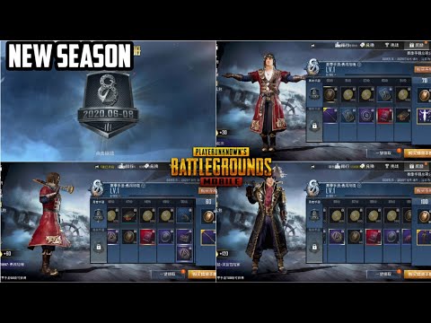ROYALE PASS SEASON 8 GAME FOR PEACE || PUBG MOBILE CHINESE