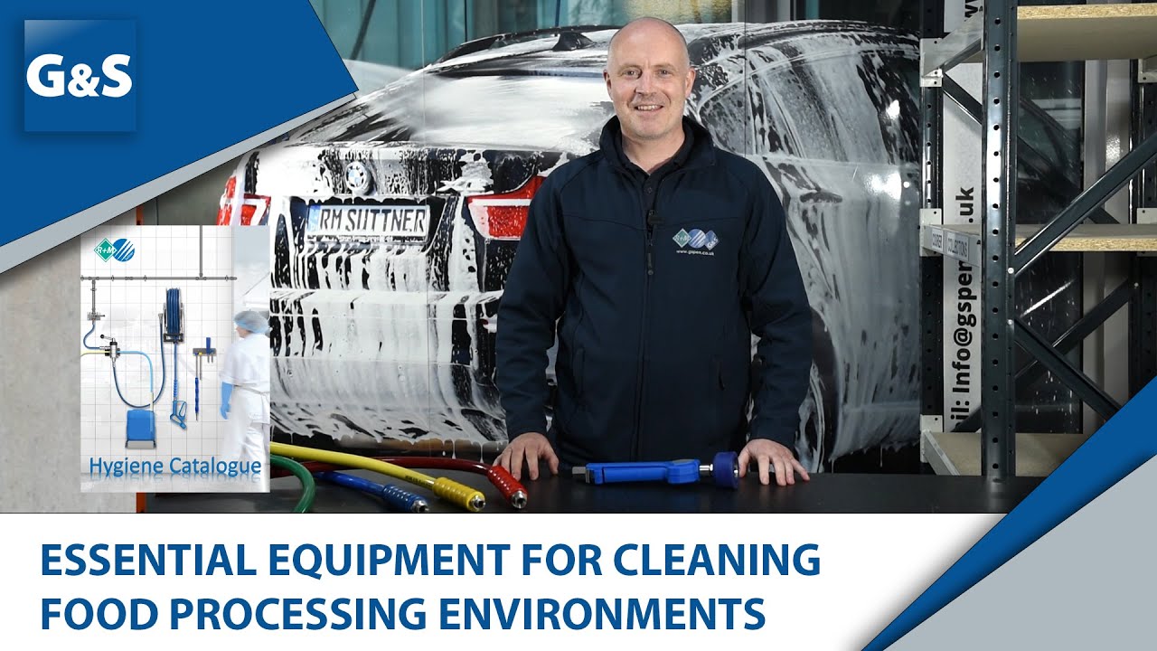 Essential equipment for cleaning food processing environments