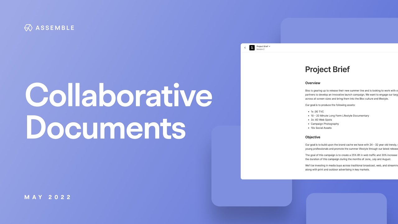 Introducing Collaborative Documents