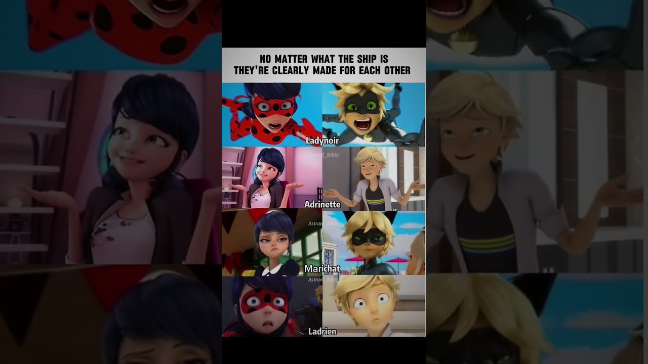 These two!! 🥲💗 #miraculousladybug #shortsfeed #ladynoir #adrinette #marichat #mlb #ytshorts #edits