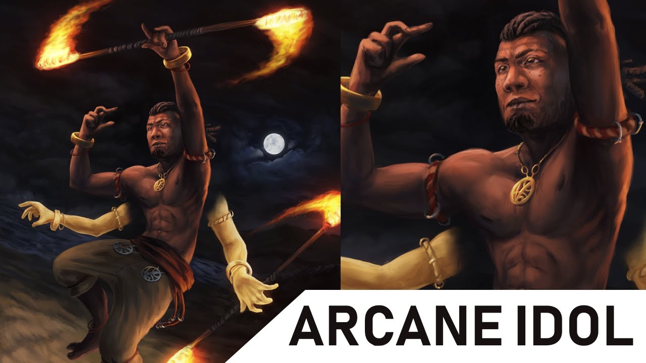 DeviantArt Challenge || Arcane Idol || Timelapse