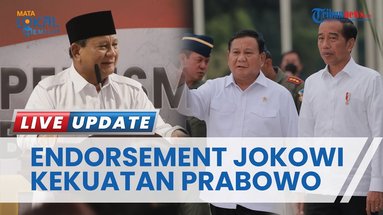 Efek Endorsement Jokowi Dinilai Naikkan Elektabilitas Prabowo Ungguli Tokoh Lain Jelang Pilpres ...