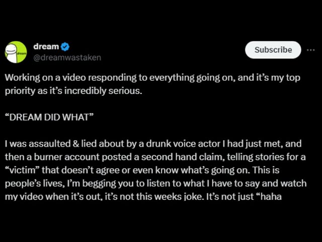 "Does encourage his fans to be parasocial" - MoistCr1TiKaL calls Dream ...