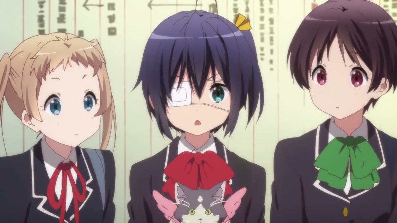 Chuunibyou (Dub) - Rikka's split personality