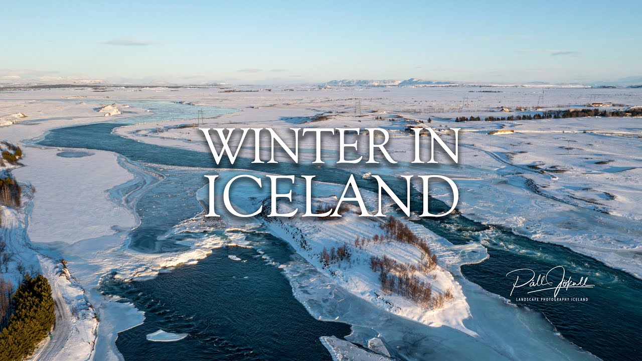 Winter in Selfoss, Iceland - 4K cinematic video