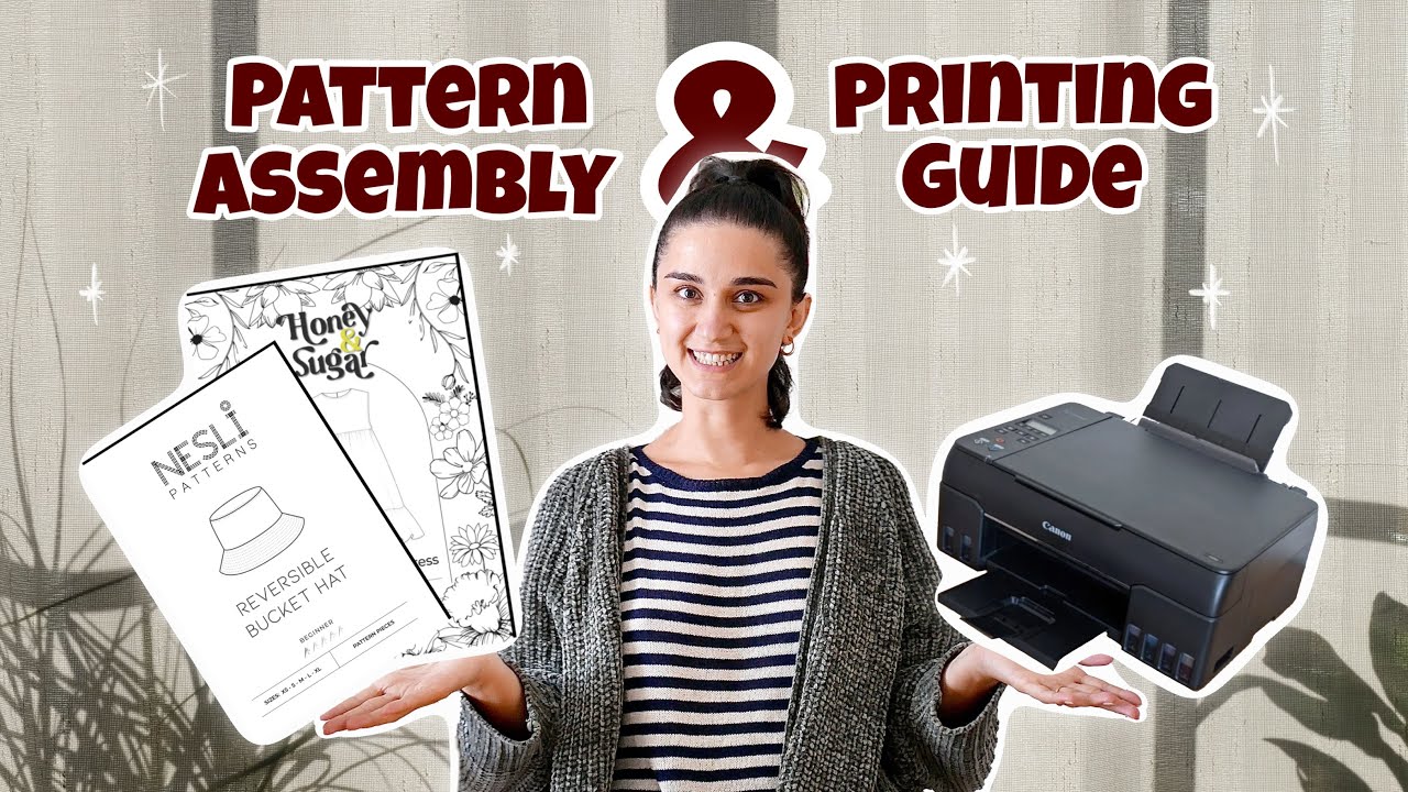 PDF Sewing Pattern Assembly & Printing Guide