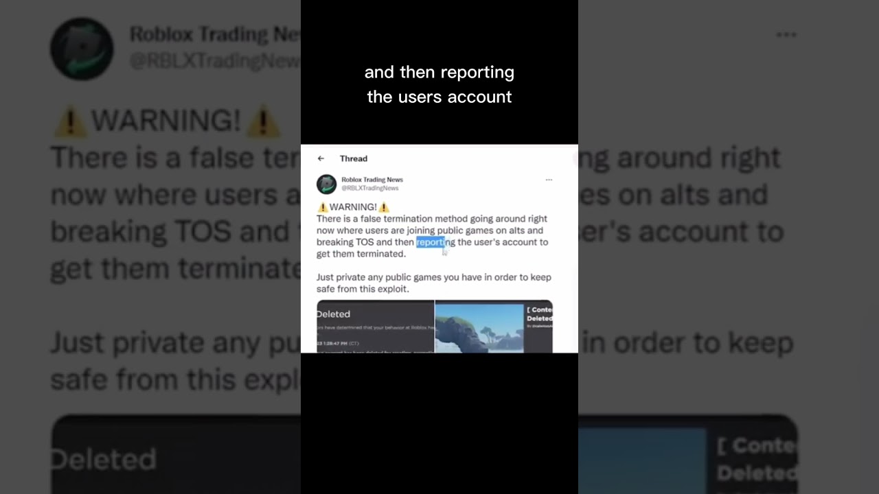 😱 Roblox will BAN you for this?! #shorts #roblox