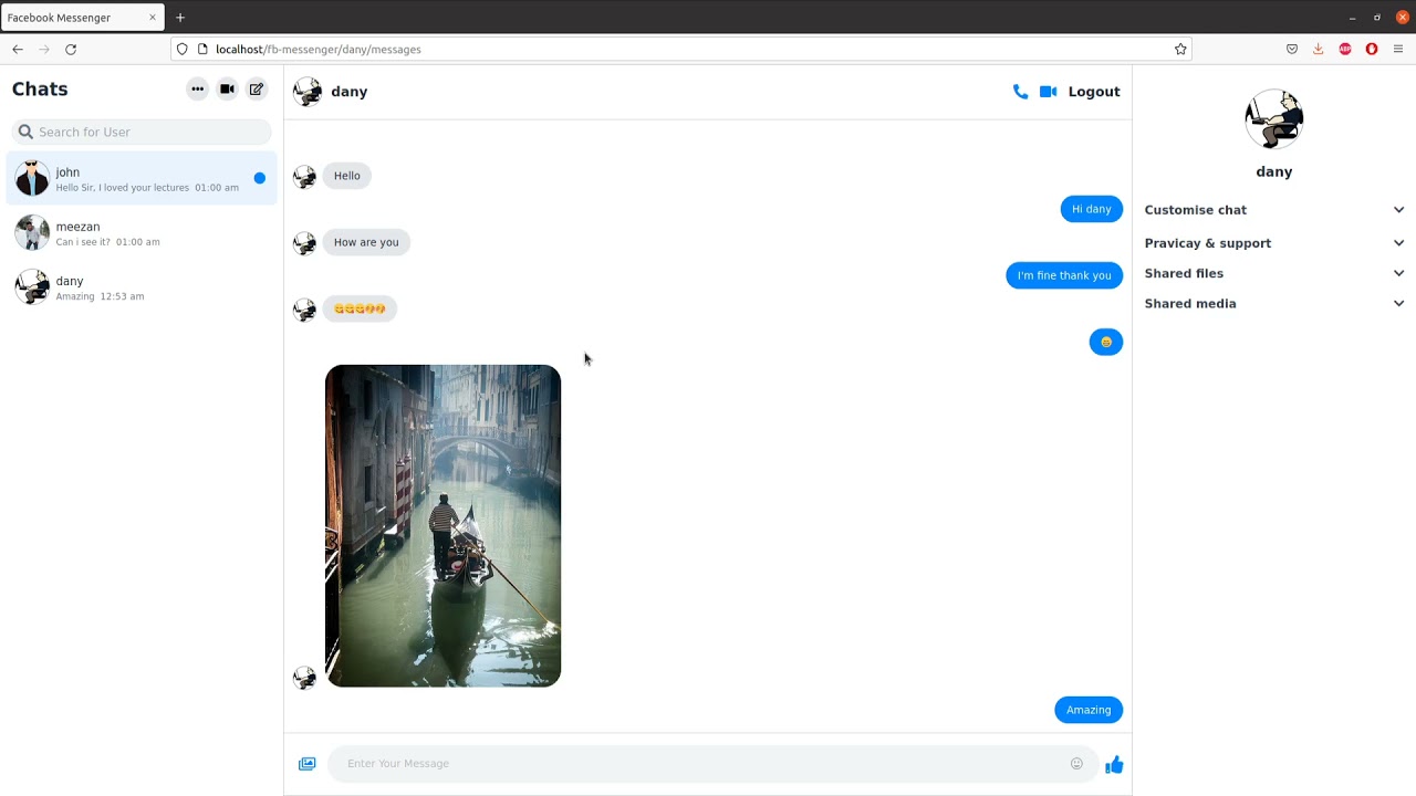 Create Real Time Facebook Chat Messenger with WebSockets In PHP, MySQL and JavaScript